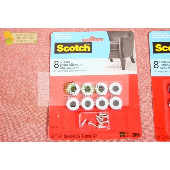 Scotch | Office | Scotch Round Screw In Sliders 8 Pack Qty X2 | Poshmark